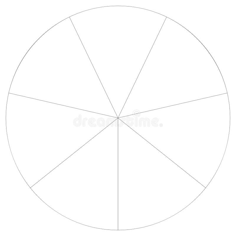Segmented Circle Pie Graph, Pie Chart Infographics, Presentation ...