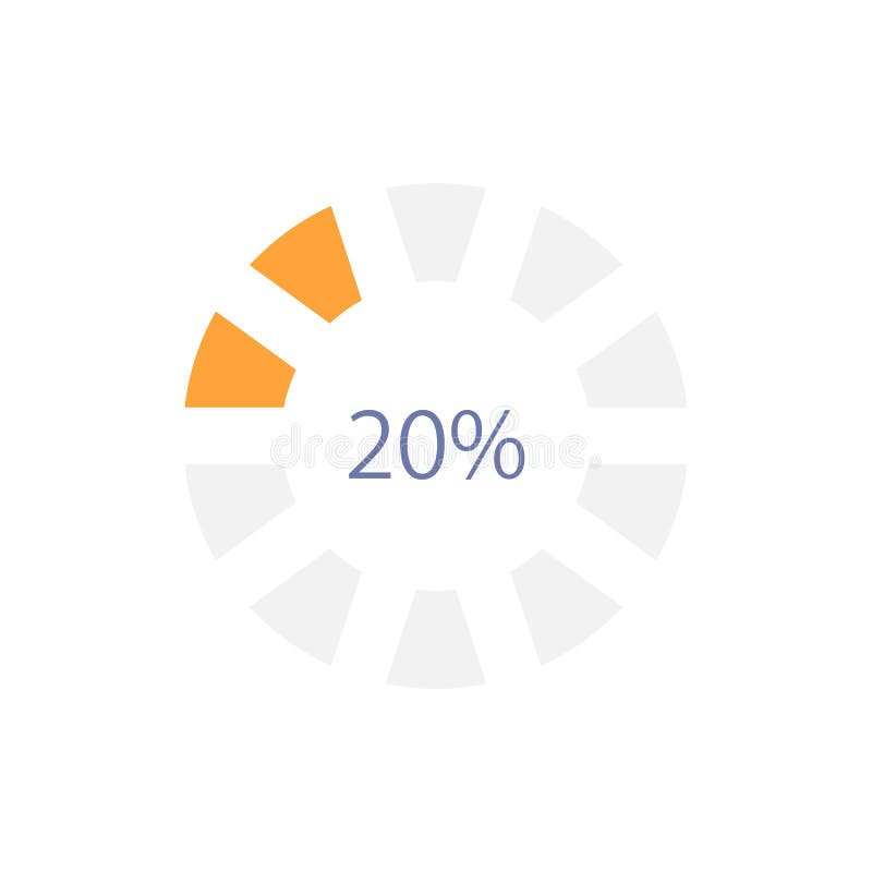 Segmented Circle Progress Bar Infographic Chart Design Template Stock ... Segmented Circle Progress Bar Infographic Chart Design Template Stock ...