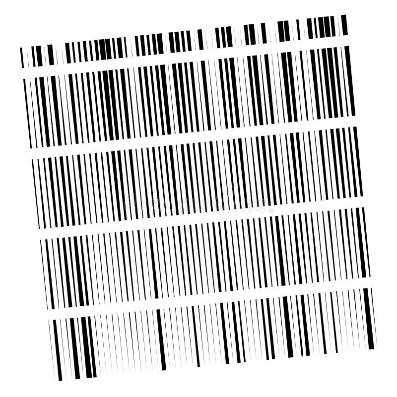 Segmented, Dashed Lines, Stripes Abstract Geometric Pattern. Irregular ...