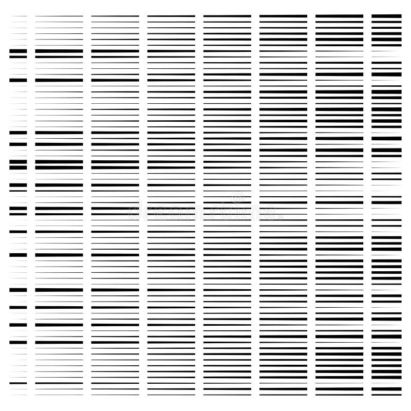 Segmented, Dashed Lines, Stripes Abstract Geometric Pattern. Irregular ...