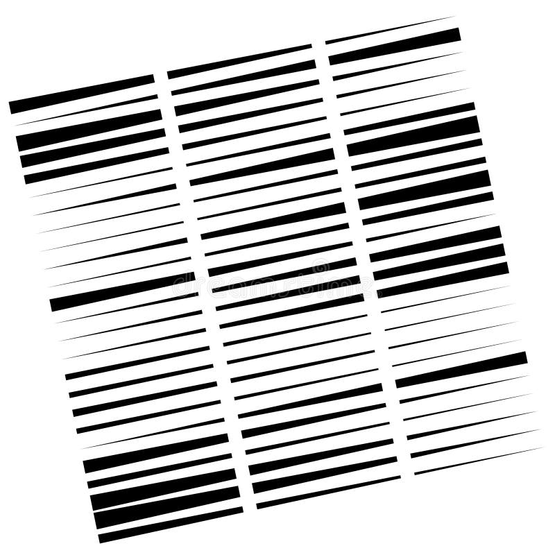 Segmented, Dashed Lines, Stripes Abstract Geometric Pattern. Irregular ...