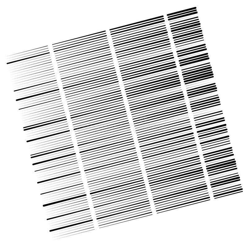 Segmented, Dashed Lines, Stripes Abstract Geometric Pattern. Irregular ...