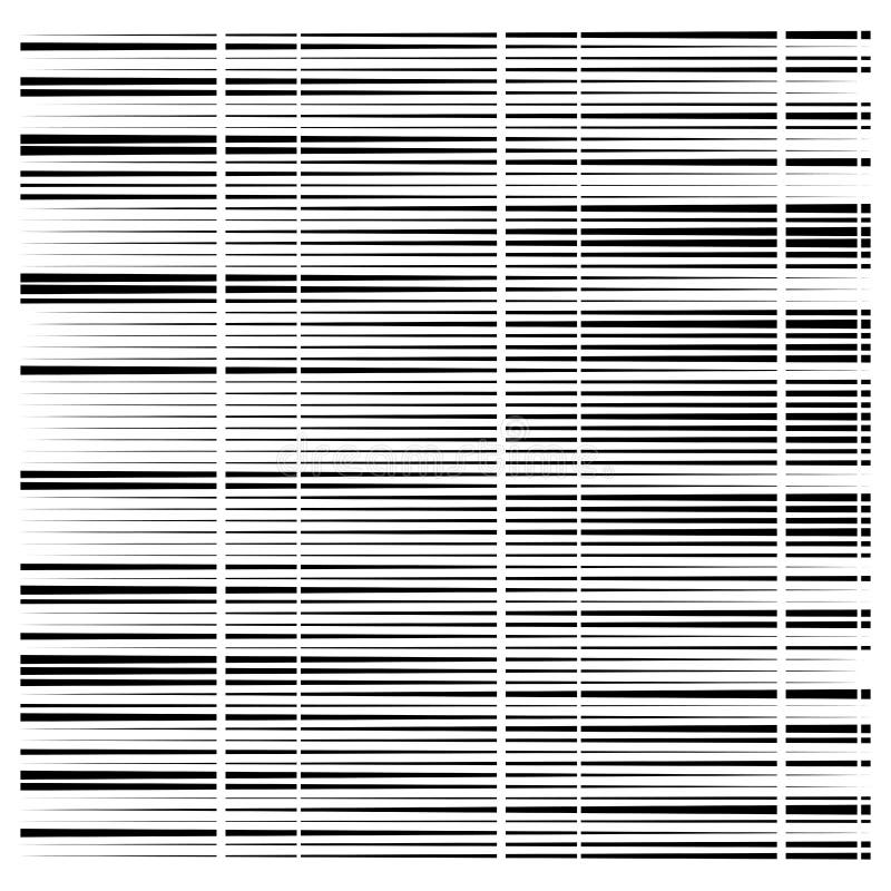 Segmented, Dashed Lines, Stripes Abstract Geometric Pattern. Irregular ...