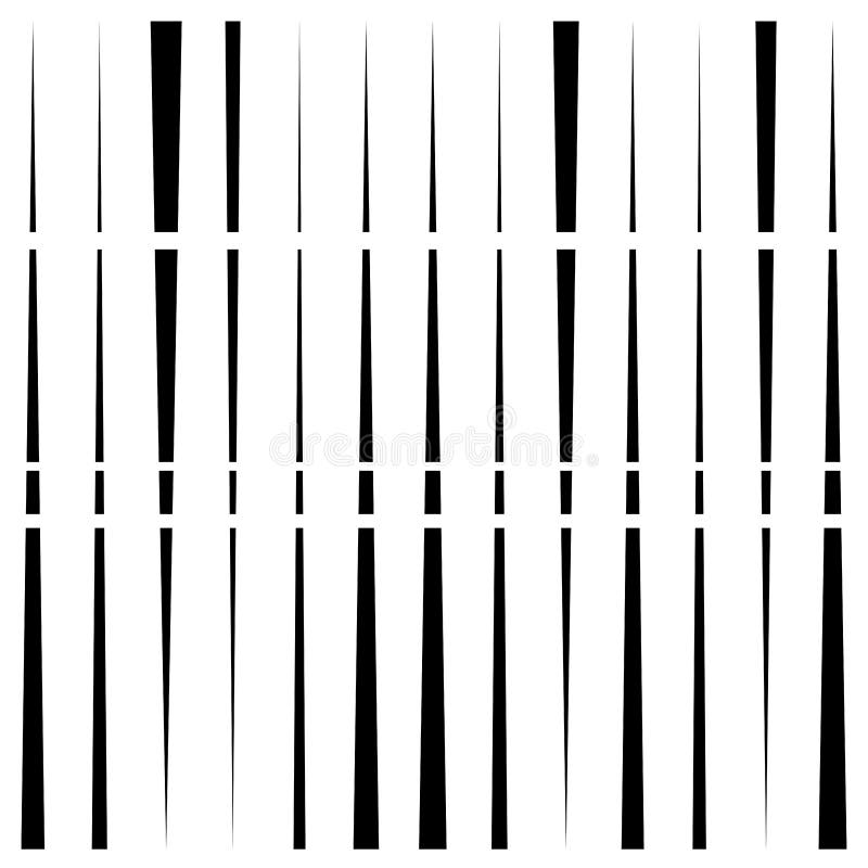 Segmented, Dashed Lines, Stripes Abstract Geometric Pattern. Irregular ...