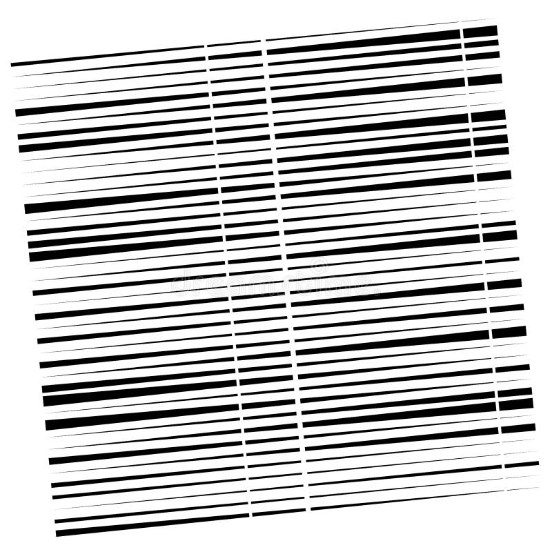Segmented, Dashed Lines, Stripes Abstract Geometric Pattern. Irregular ...