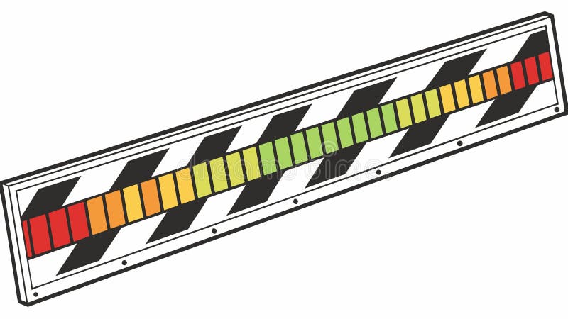 Segmented Progress Bar Vector Indicator, Level Measurement, Vector ...