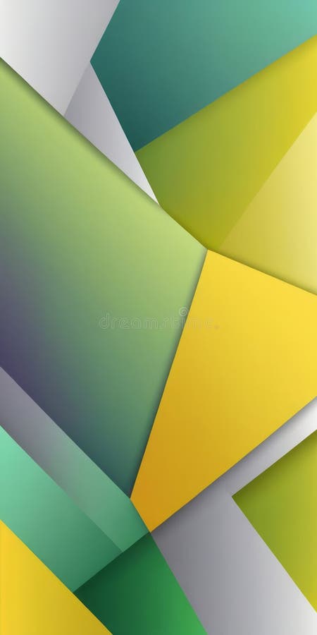 Segmented Shapes in Silver and Yellow Stock Photo - Image of wallpaper ...