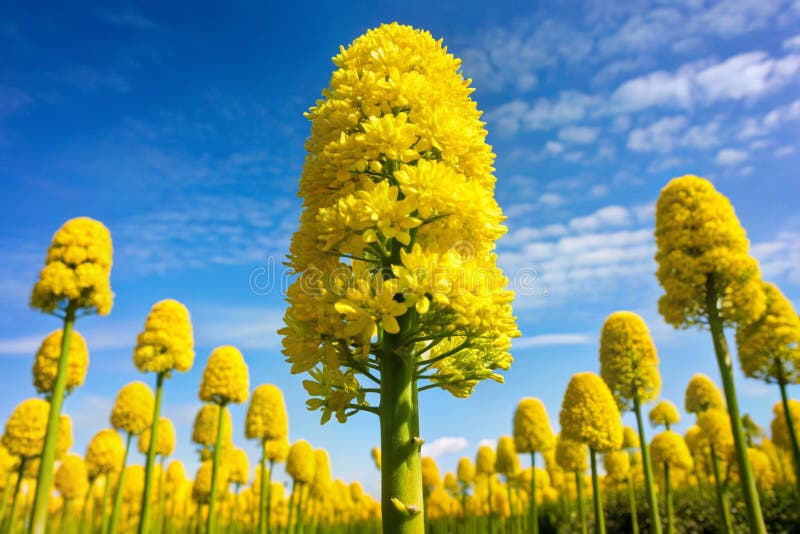 Segmented Yellow Bamboo Stalk Stock Illustration - Illustration of ...