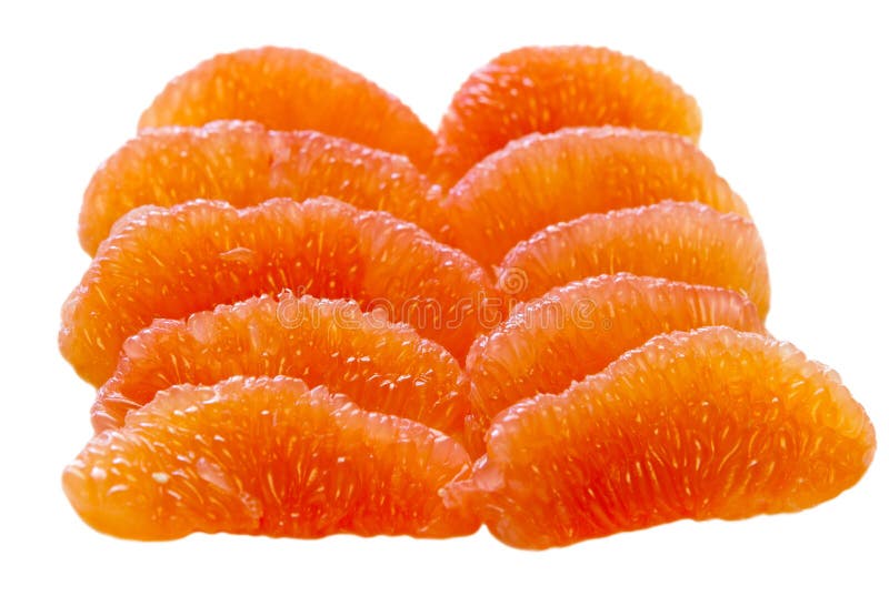 Segments de pamplemousse image stock. Image du mûr, segment - 24823869