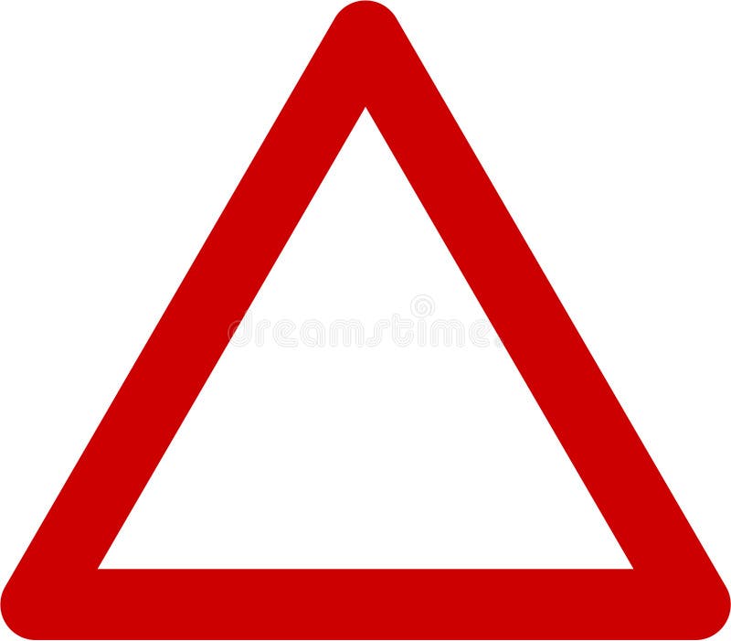 Segnale di pericolo illustrazione di stock. Illustrazione di ...