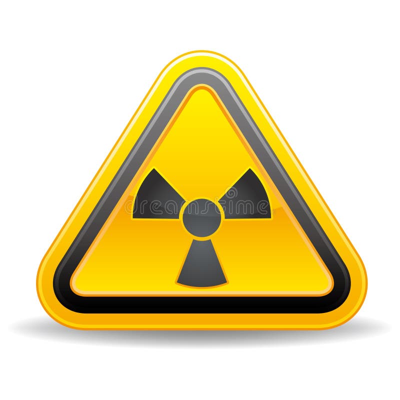 Segnale Di Pericolo Triangolare Giallo Illustrazione Vettoriale ...
