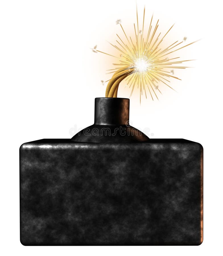 Bomba che esplode illustrazione di stock. Illustrazione di countdown ...