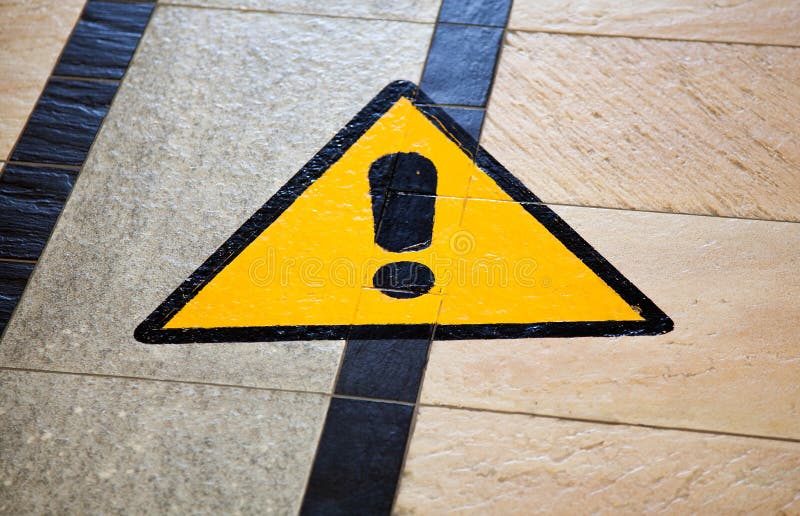 Segno del pericolo. fotografia stock. Immagine di pericoloso - 24840098