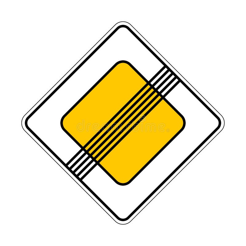 Segno Della Traffico-strada Illustrazione Vettoriale - Illustrazione di ...