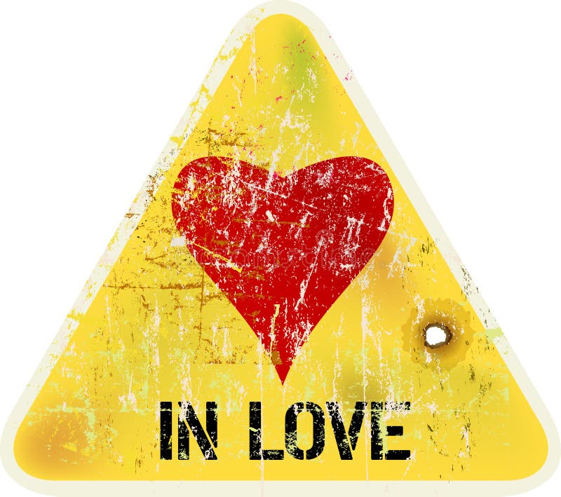 Segno Del Cuore Ed Illustrazione Di Amore, Illustrazione Vettoriale ...