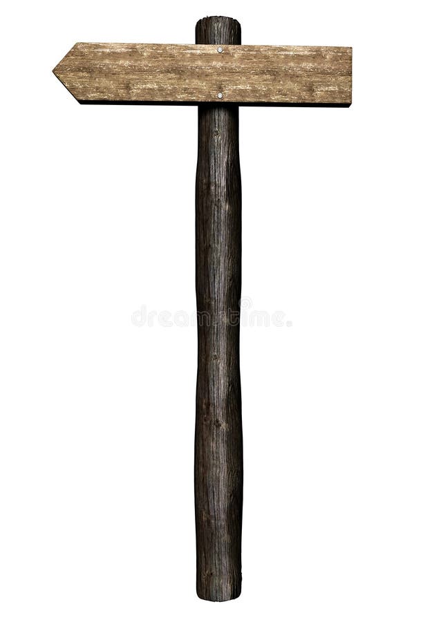 Segno di legno illustrazione di stock. Illustrazione di segno - 19392560