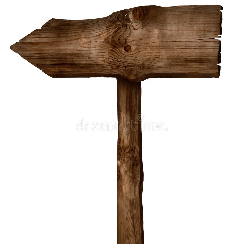 Segno Di Legno Della Freccia Immagine Stock - Immagine di cartellone ...