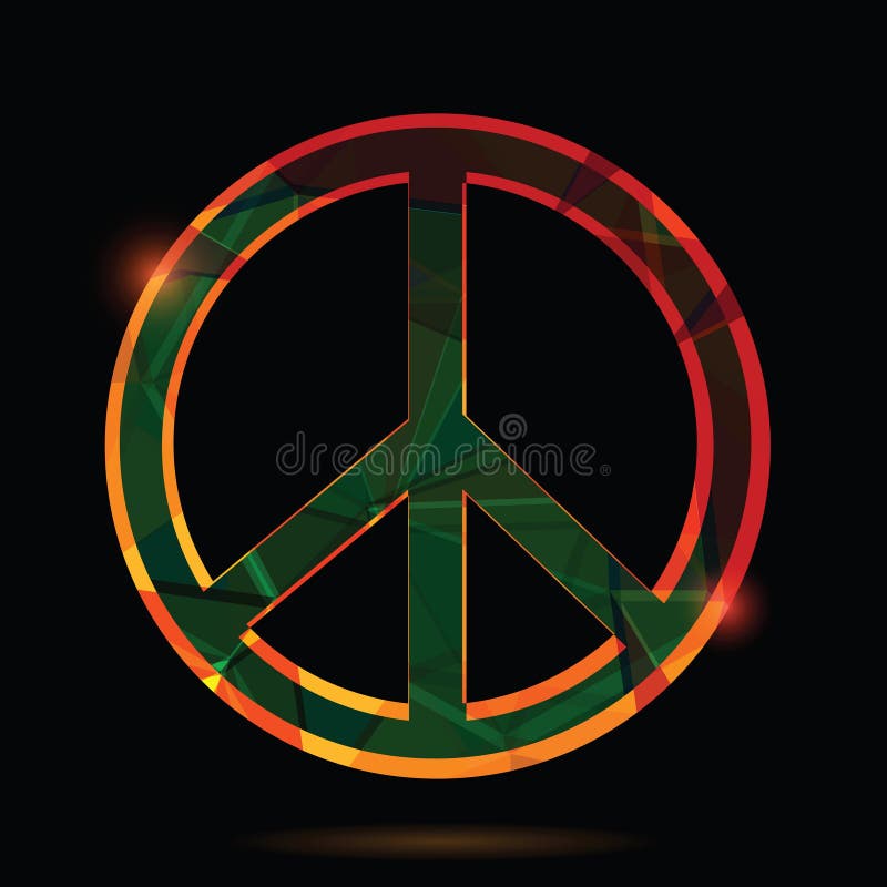 Segno di libertà illustrazione vettoriale. Illustrazione di cerchio ...