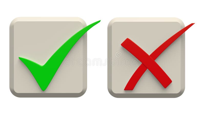 Segno di spunta illustrazione di stock. Illustrazione di accordo - 17922132