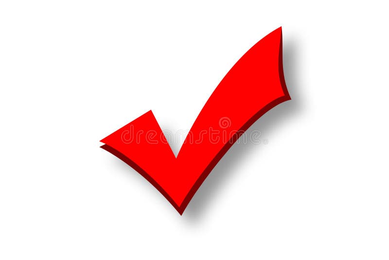 Segno di spunta illustrazione di stock. Illustrazione di scelta - 6321634