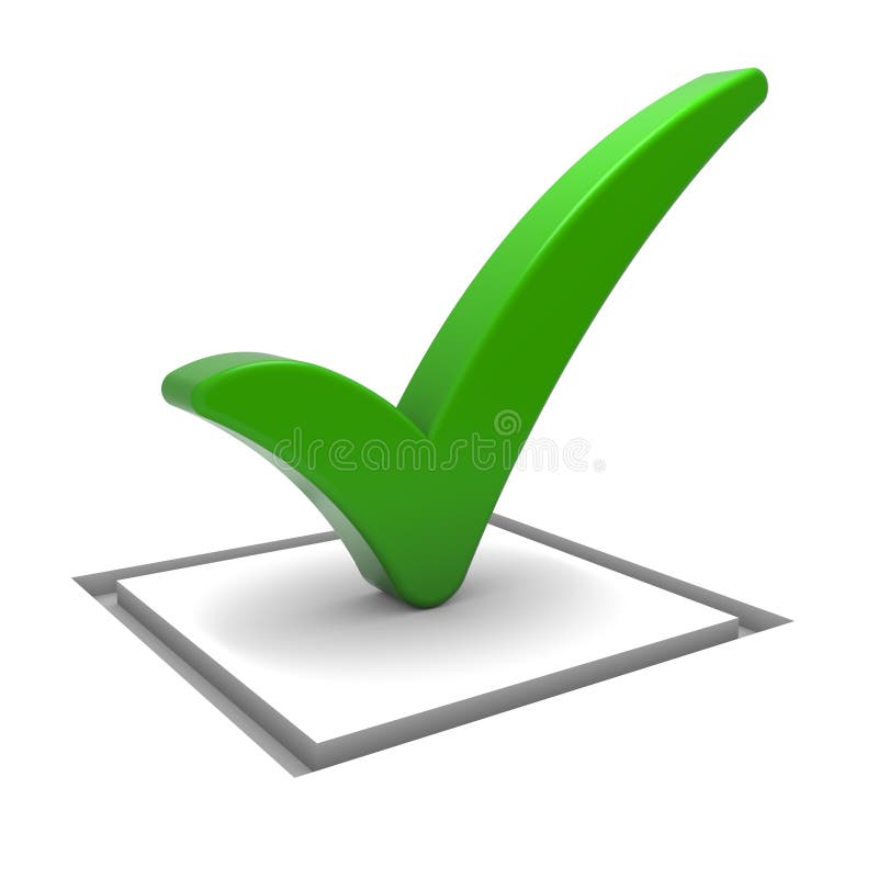 Segno di spunta illustrazione di stock. Illustrazione di icona - 11833278