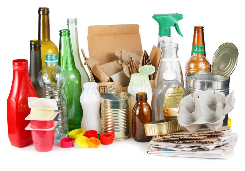 Selection of garbage stock photo. Image of consumer, environment - 35084938