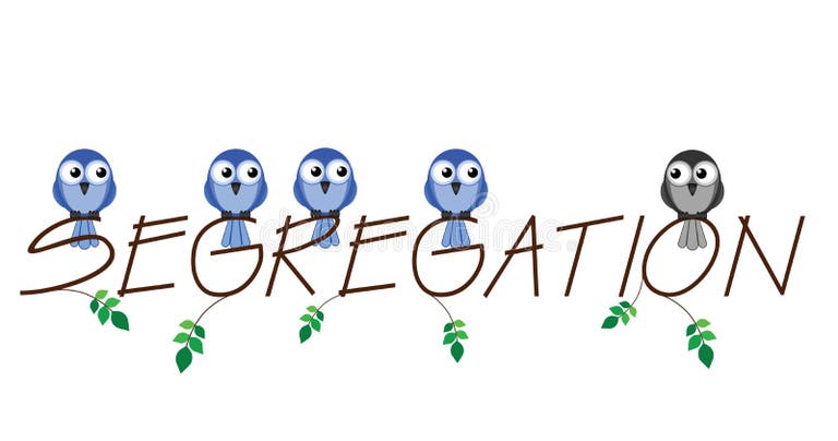 Segregation Racism Stock Illustrations – 561 Segregation Racism Stock ...