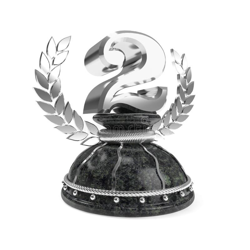 Segundo lugar. ilustración del vector. Ilustración de vector - 200938960