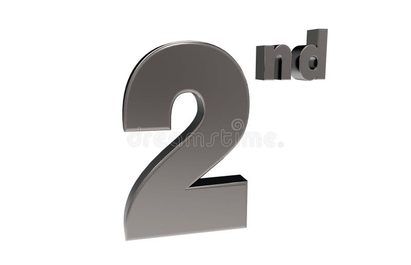 Segundo smybol del lugar stock de ilustración. Ilustración de segundo ...