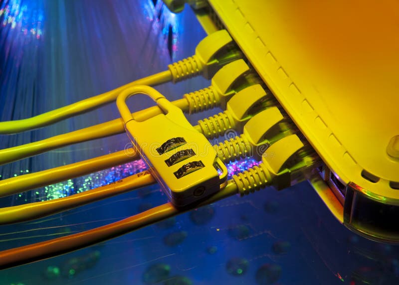 Seguridad del Internet imagen de archivo. Imagen de conecte - 14525055