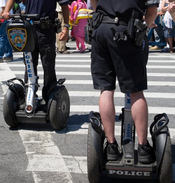Segway Police stock photo. Image of legs, manhattan, uniform - 2654870