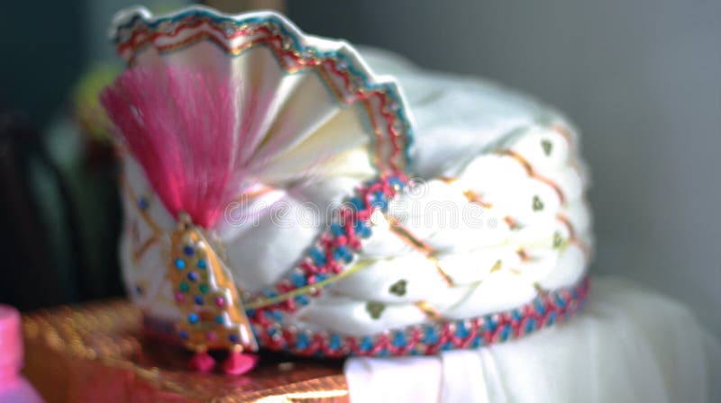 Sehra for Groom in Traditional Indian Wedding Ceremony Stock Image ...