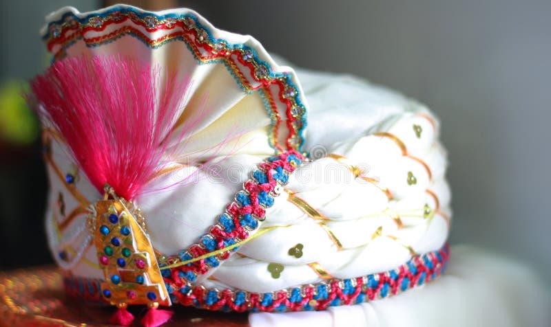 Sehra for Groom in Traditional Indian Wedding Ceremony Stock Image ...