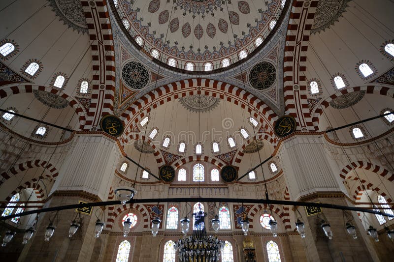Sehzade or Sehzadebasi Mosque in Istanbul from Graveyard Editorial ...