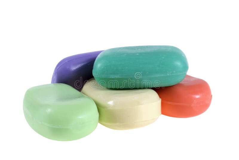 Seife stockbild. Bild von gelb, fünf, seife, purpurrot - 5643279