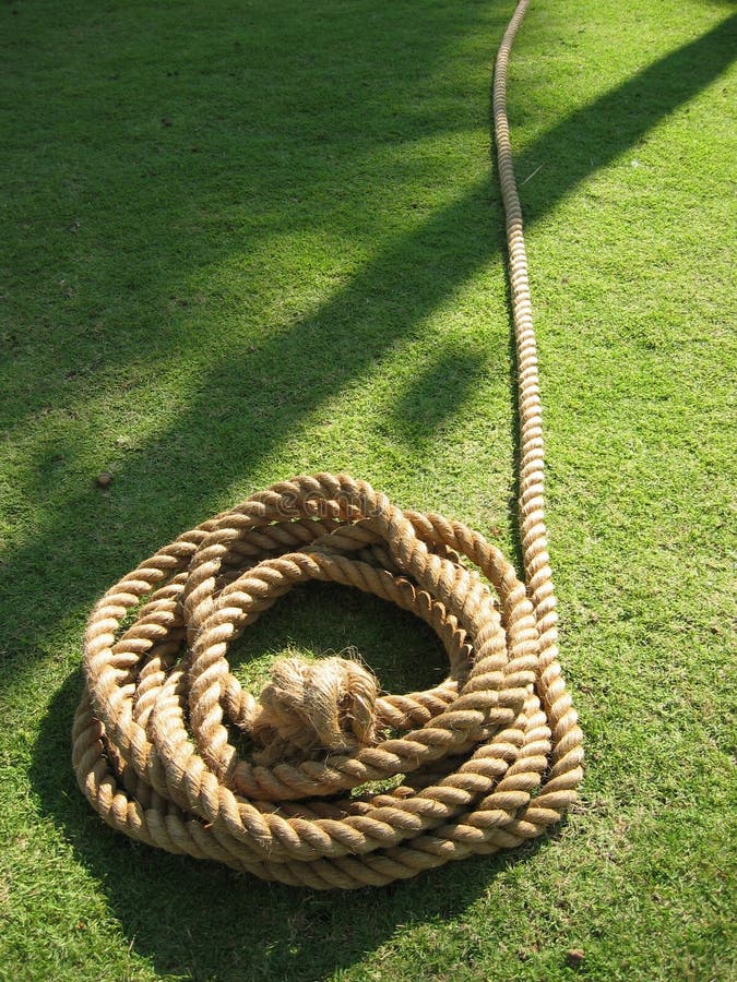 Straffes Seil stockbild. Bild von gewinde, verlegt, schlachtgewühl - 99945