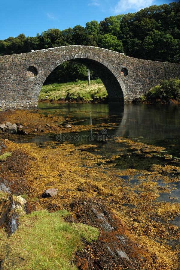 Clachan Bridge, Scotland, UK Stock Image - Image of clachan, argyll ...