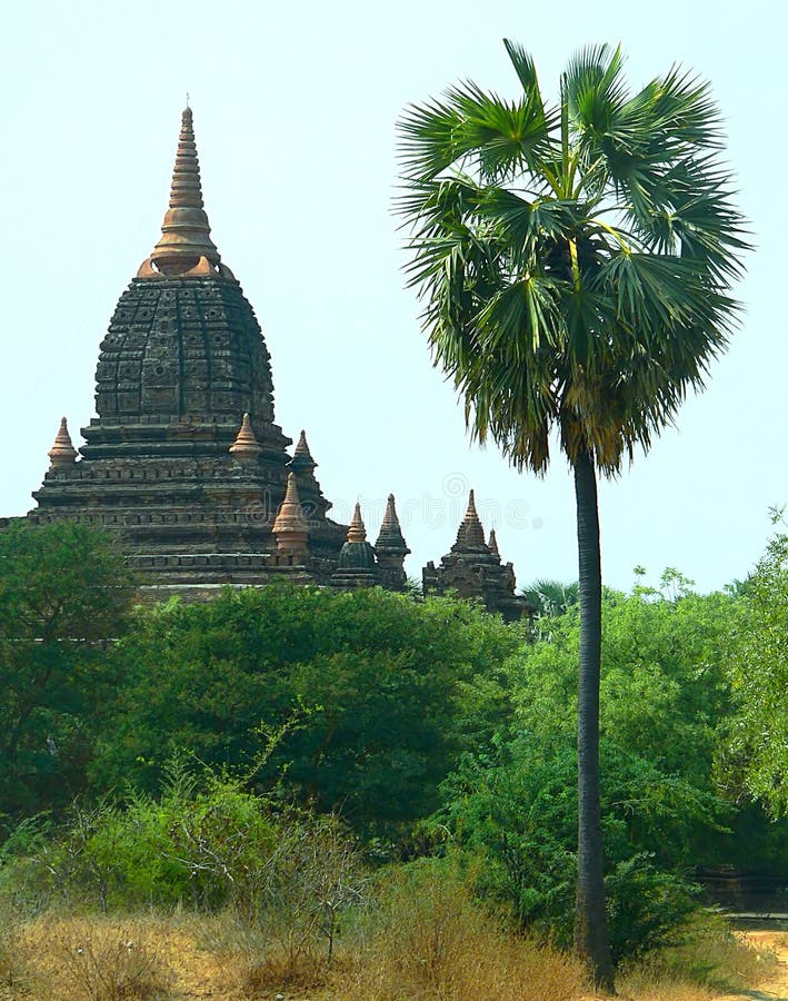 Seinnyet Nyima Pagoda stock image. Image of animist, burma - 214059