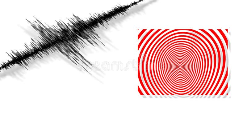Seismic Activity Earthquake Colorado Map Stock Illustration ...