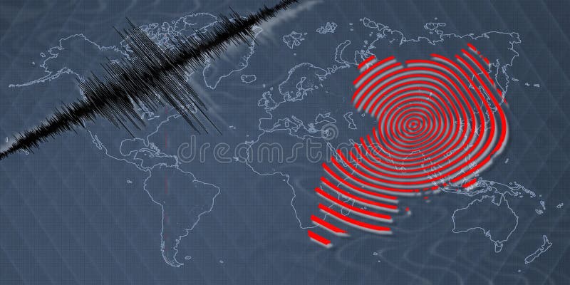 Seismic Activity Earthquake Uganda Map Stock Illustration ...