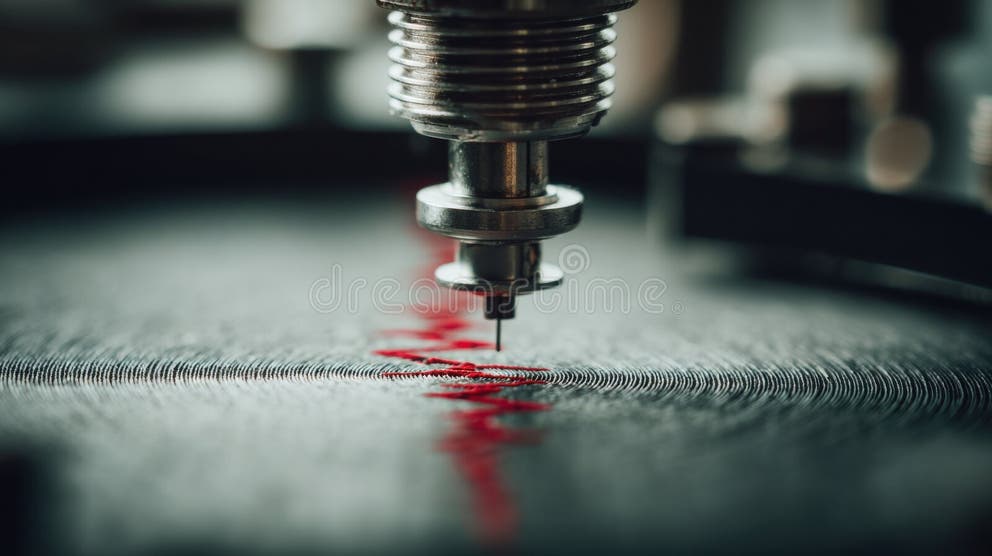 A Seismograph Machine in the Process of Charting an Earthquake ...