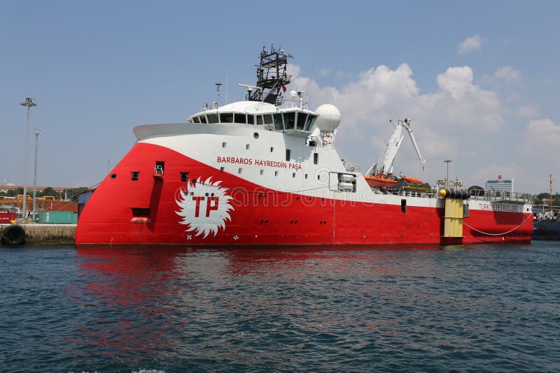 Onderzoeksvaartuig Fugro Searcher Met Toeleveringsvaartuig Scarlett ...