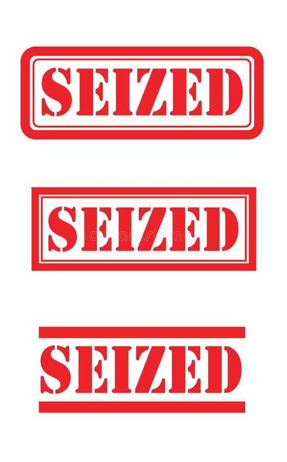 Seized set stock illustration. Illustration of employed - 55822779