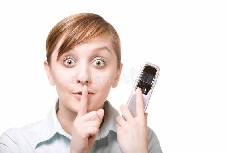 Seja quieto foto de stock. Imagem de fofofo, atendimento - 4866062