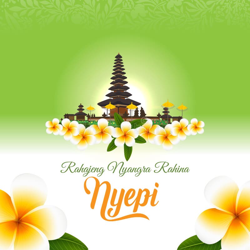 Selamat Hari Raya Nyepi. Translation: Happy Day of Silence Nyepi Stock ... Selamat Hari Raya Nyepi. Translation: Happy Day of Silence Nyepi Stock ...