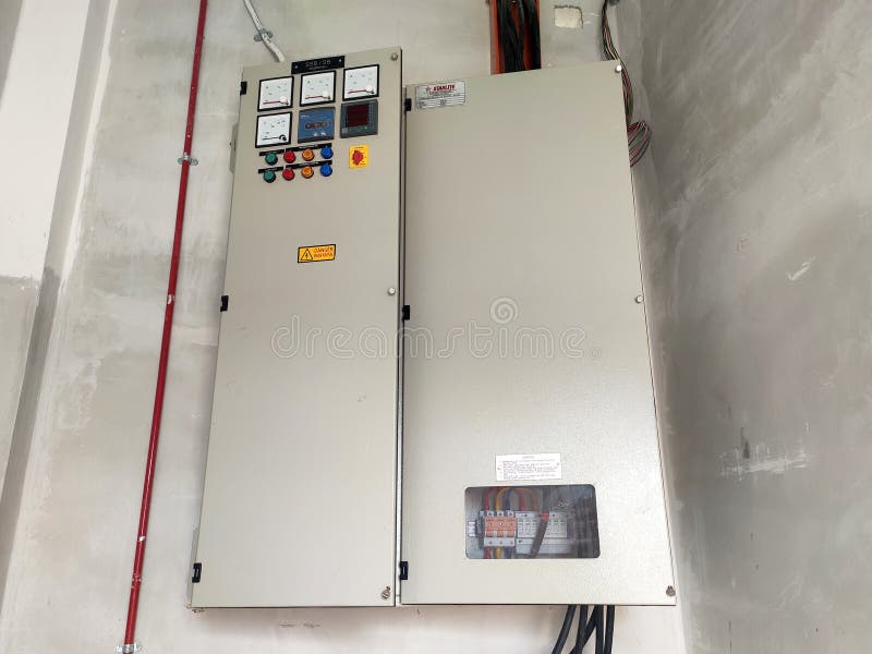 Electrical Distribution Board and it`s Component in the Installation ...