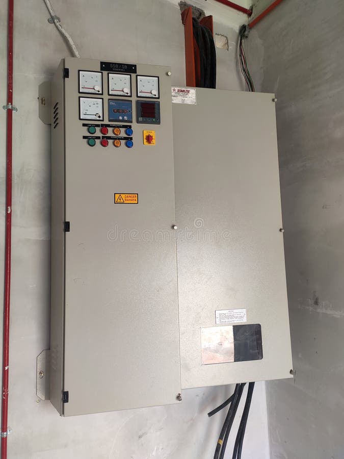 Electrical Distribution Board and it`s Component in the Installation ...