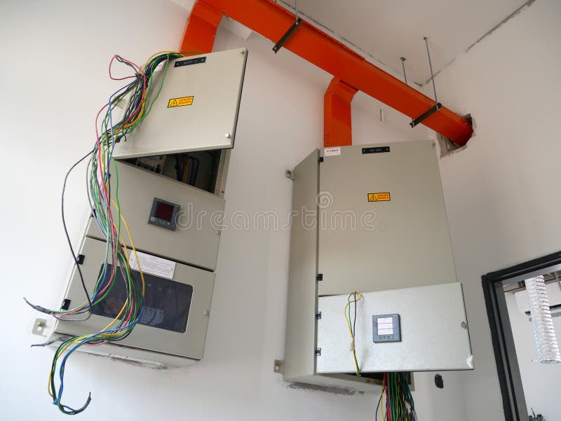 Electrical Distribution Board and it`s Component in the Installation ...