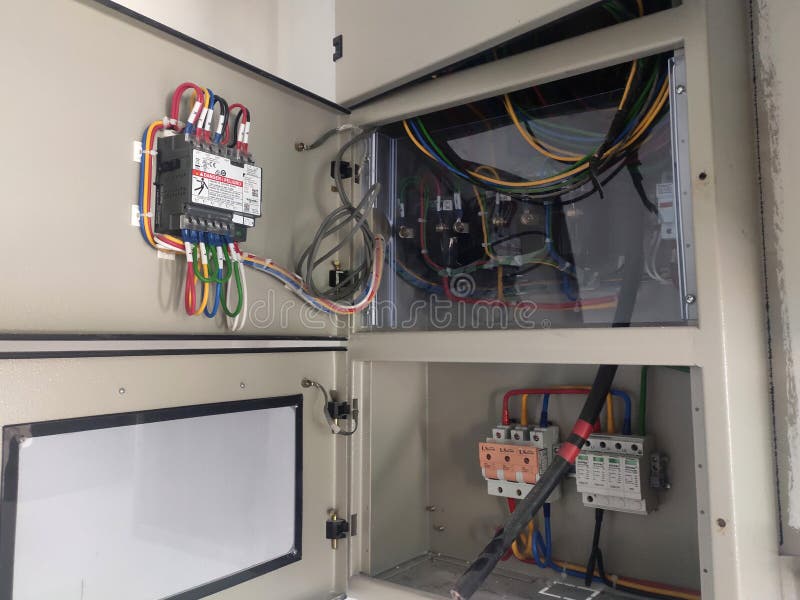 Electrical Distribution Board and it`s Component in the Installation ...