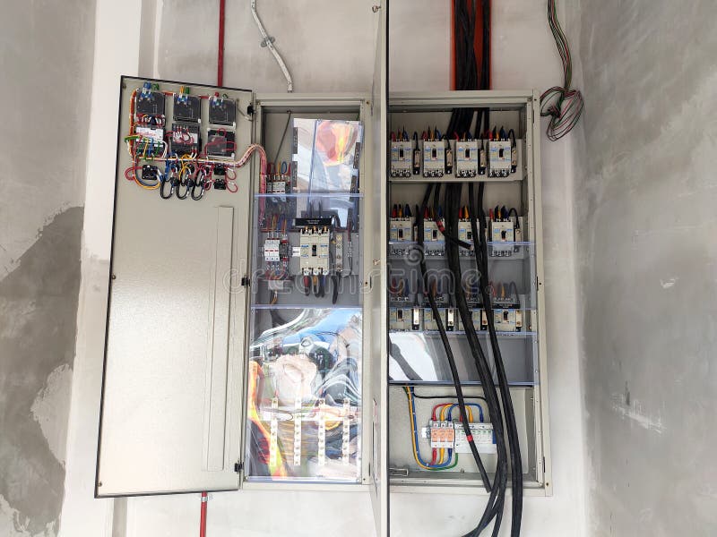 Electrical Distribution Board and it`s Component in the Installation ...